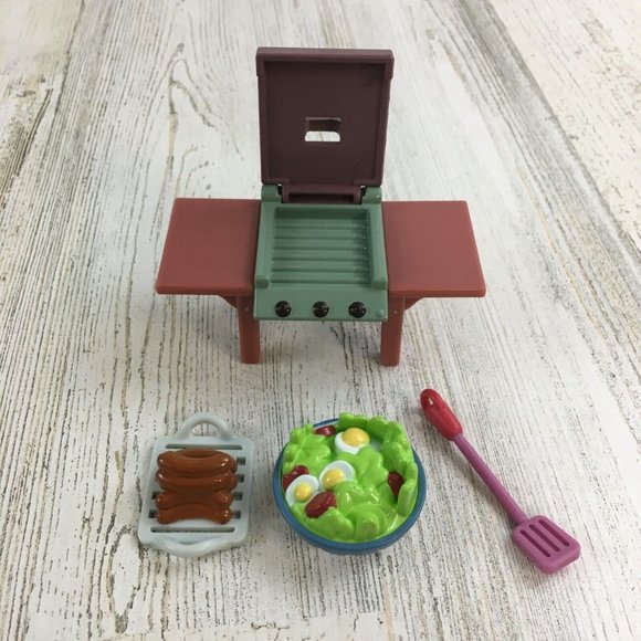 Moose Enterprise | Toys | Bluey Grill Barbecue Set Food Hot Dogs Salad ...